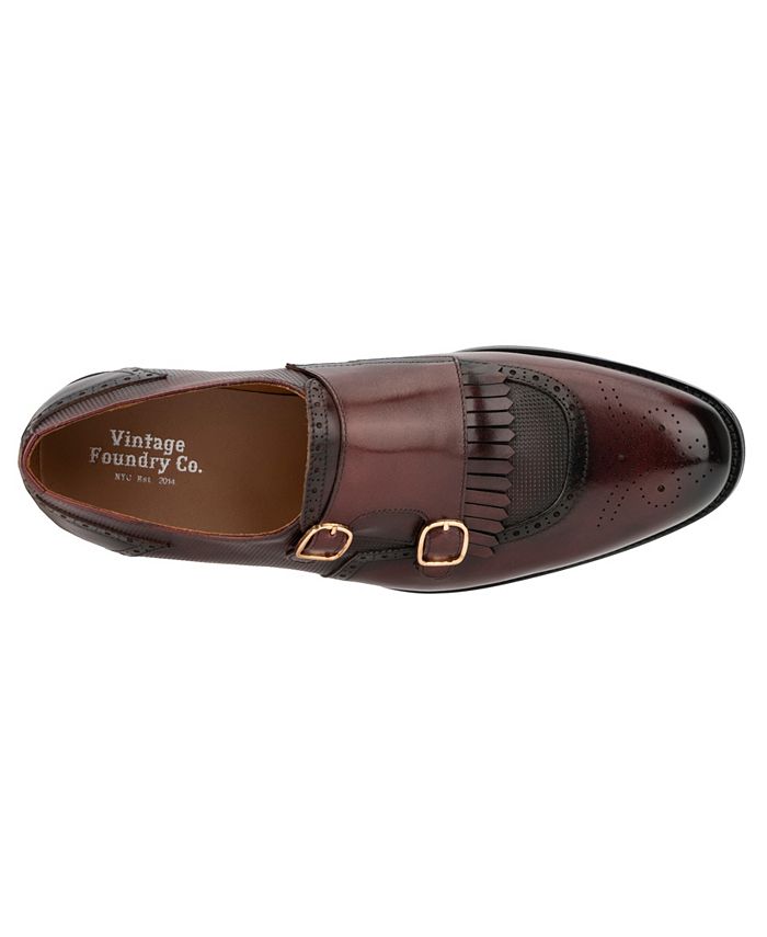 Vintage Foundry Co Men's Bolton Monk Strap Shoes - Macy's