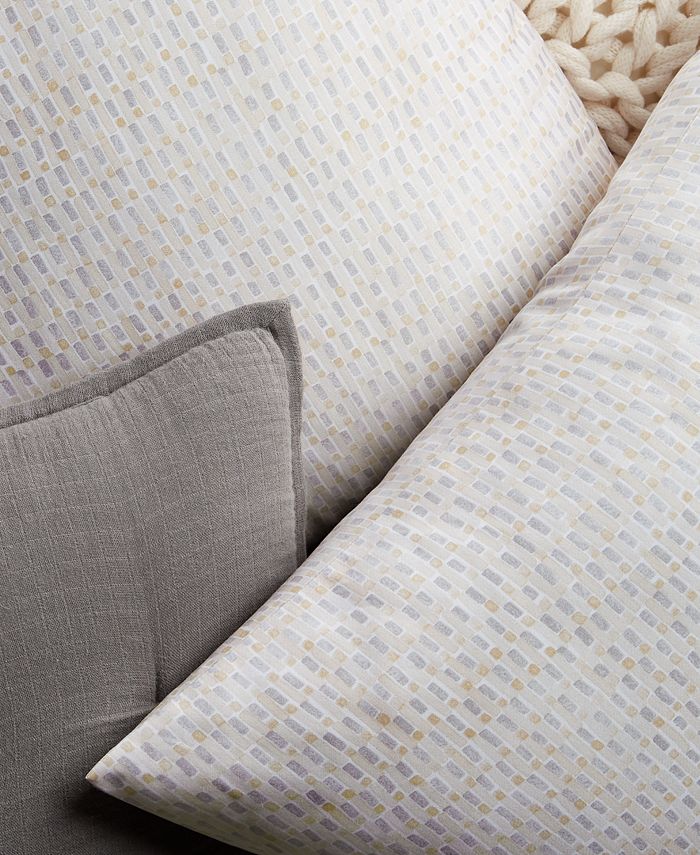 Oake Paint Check 2-Pc. Comforter Set, Twin, Created for Macy's - Macy's