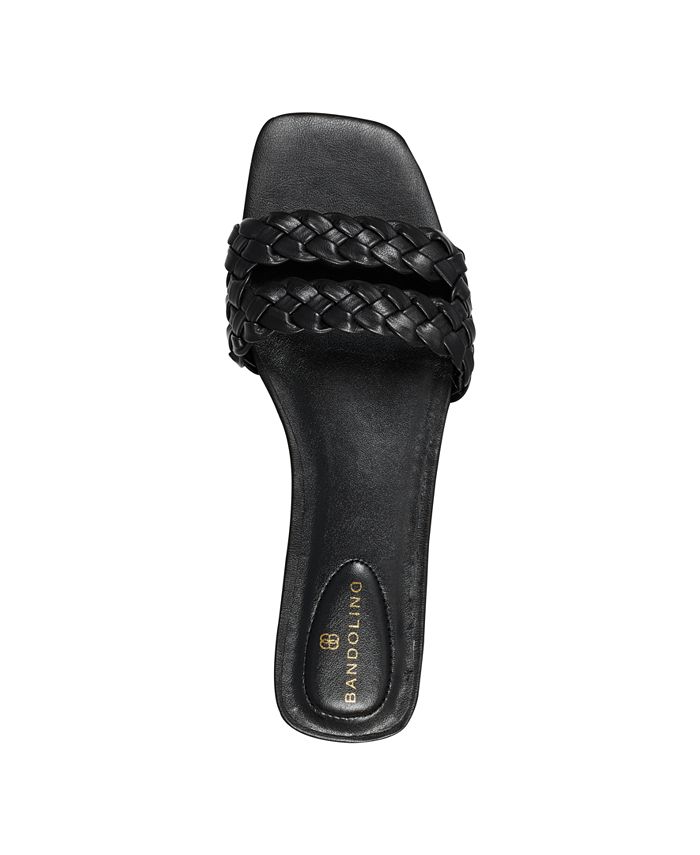 Bandolino Women's Sessily Open Toe Flat Slip-on Sandals & Reviews ...