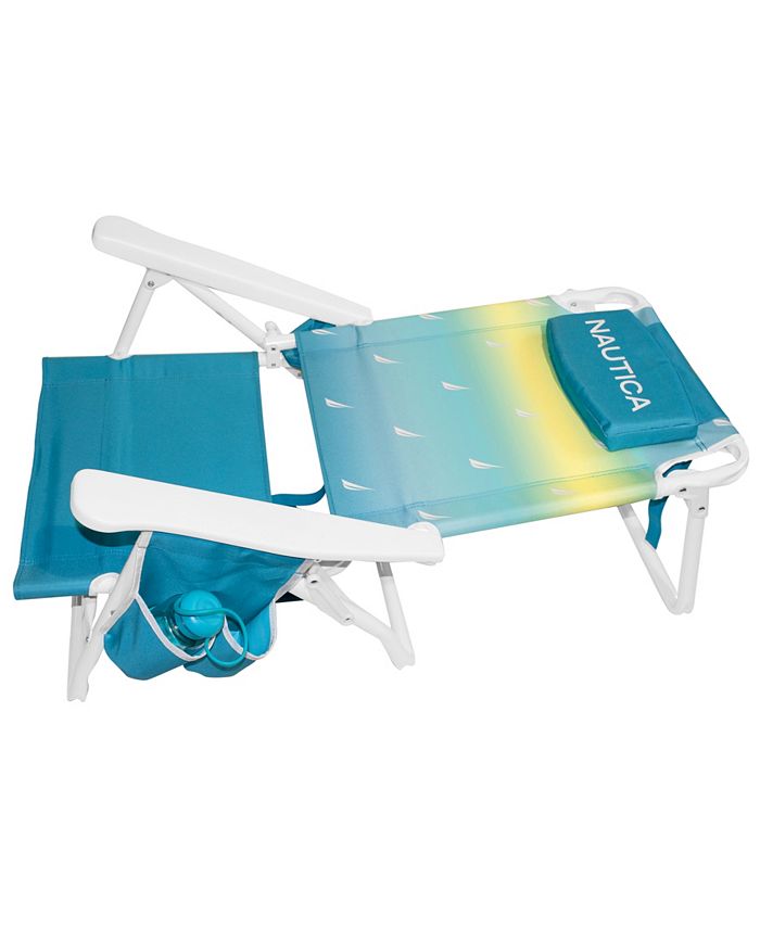 Nautica 5 Position Beach Chair - Macy's