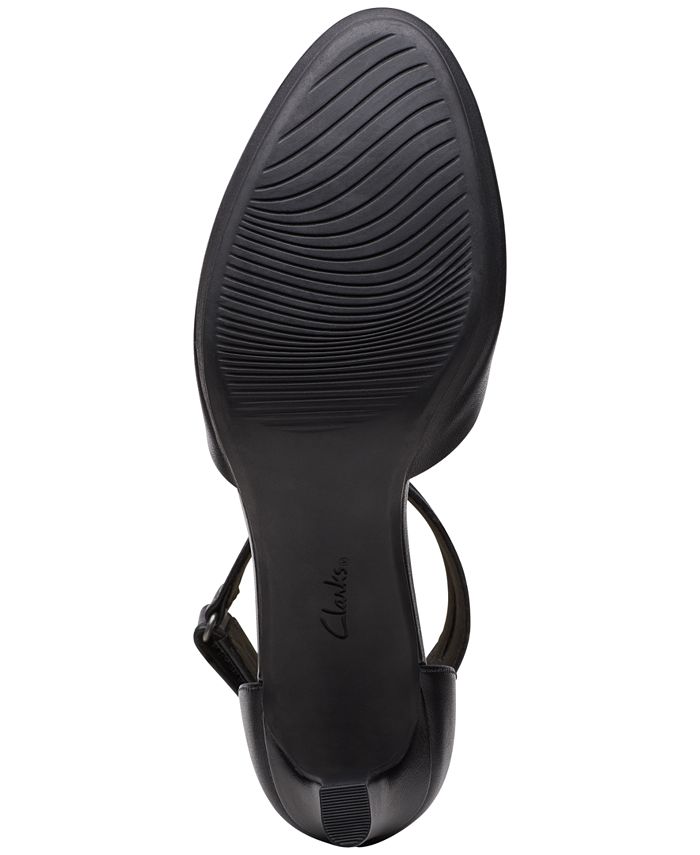 Clarks Women's Ambyr Skip Ankle-Strap Platform Pumps - Macy's