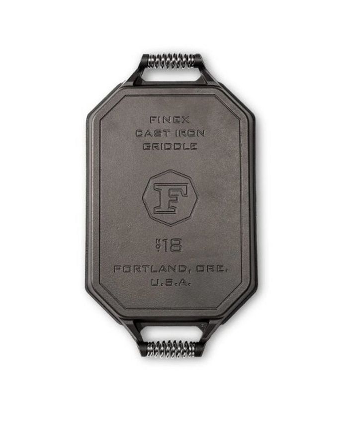 Lodge Cast Iron Finex 22" Double Burner Griddle Cookware - Macy's