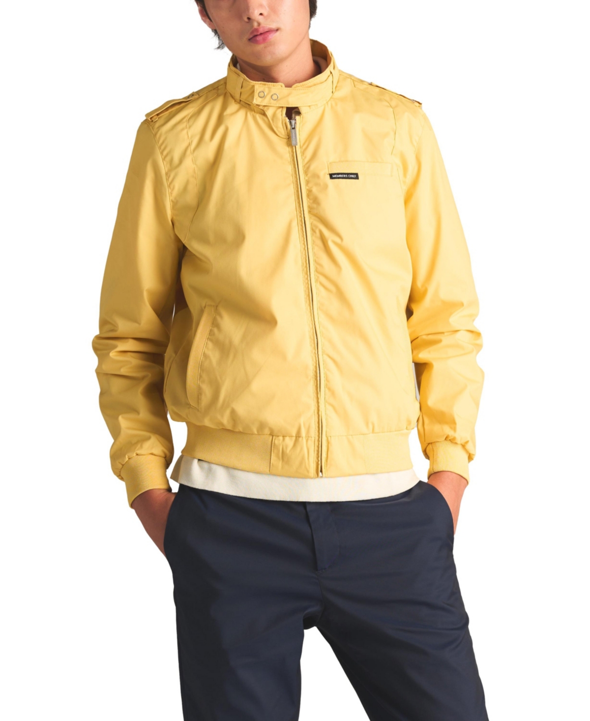 Click here for Members Only Mens Classic Iconic Racer Jacket (Sli... prices
