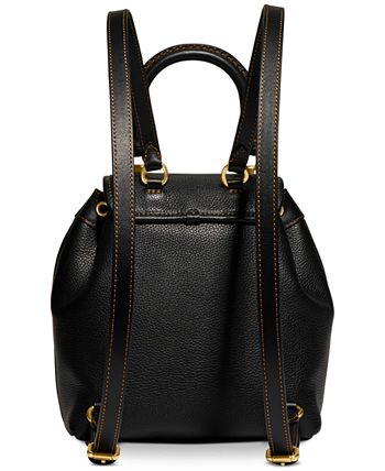 COACH Riya 21 Soft Pebble Leather Top Handle Backpack - Macy's