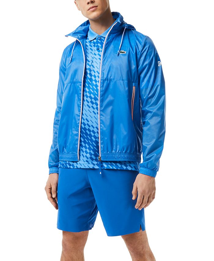 Lacoste Men's Tennis x Novak Djokovic Zipper Jacket - Macy's
