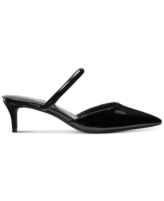 Michael Kors Women's Jessa Flex Mule Kitten-Heel Pumps - Macy's