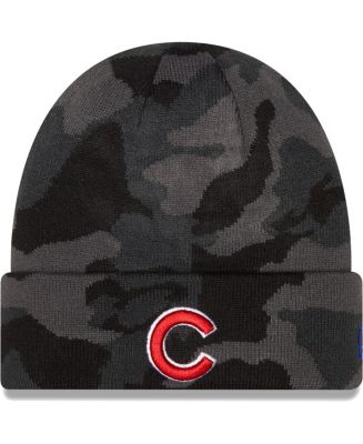 Men's New Era Camo Chicago Cubs Cuffed Knit Hat - Macy's