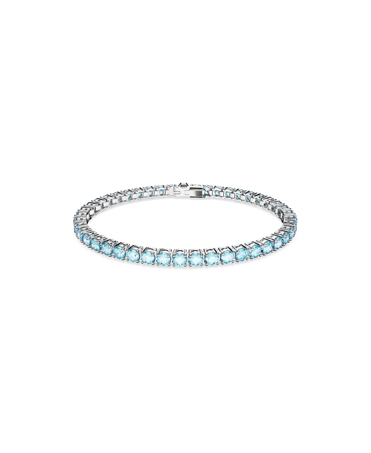 Click here for Swarovski Crystal Round Cut Matrix Tennis Bracelet... prices