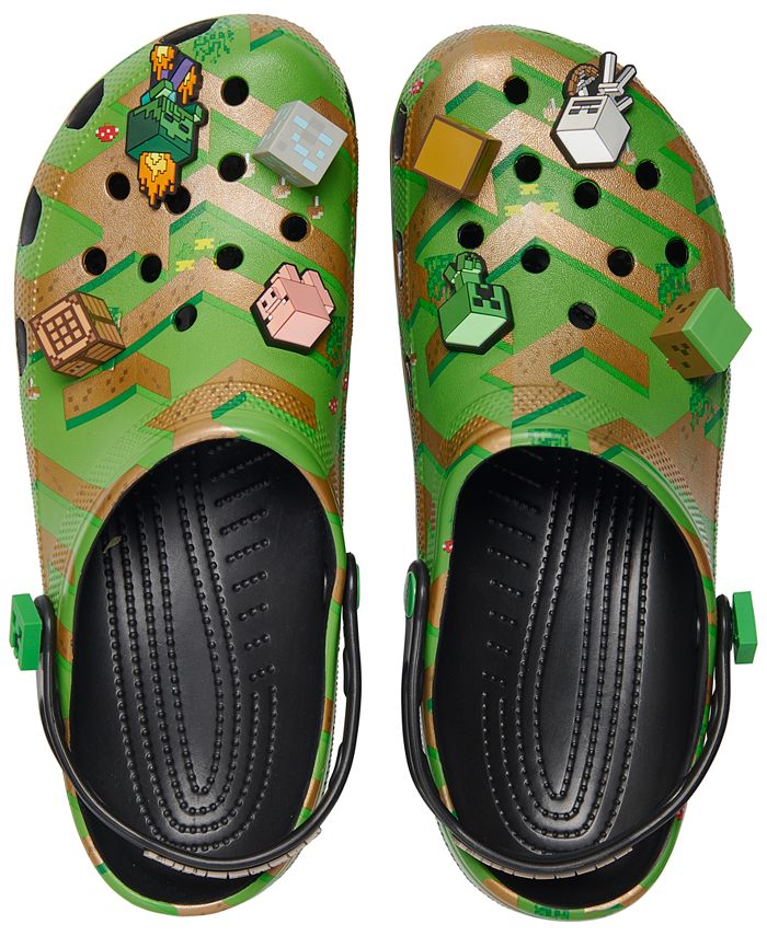 Crocs Men's Minecraft Classic Clogs from Finish Line - Macy's