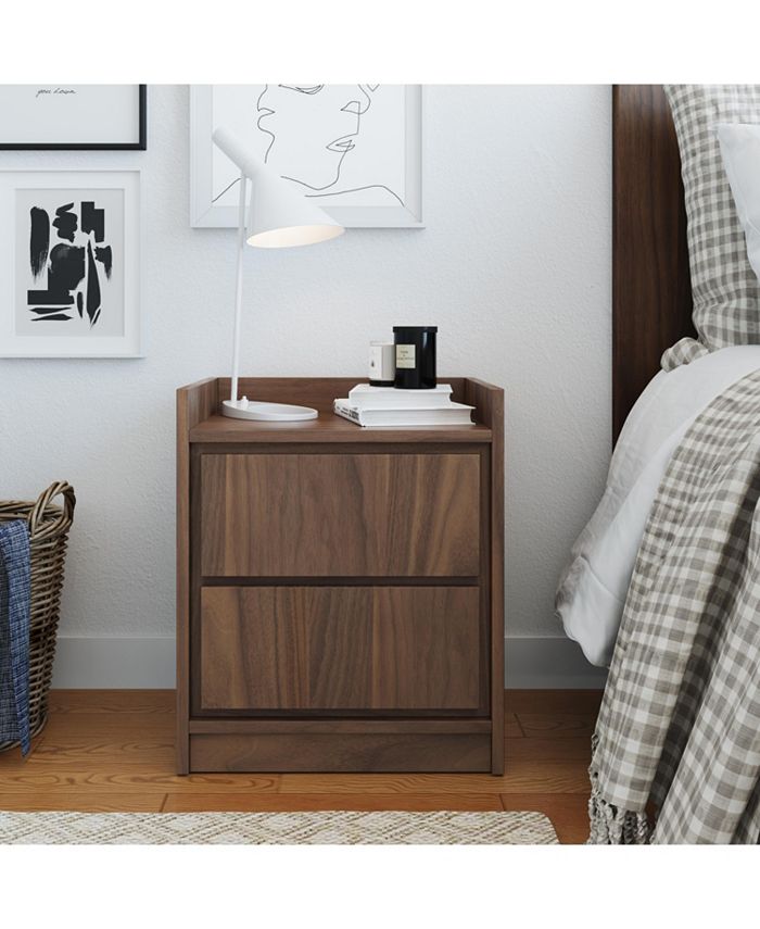 Boyd Sleep 19" Medium Density Fibreboard Adagio Mid-Century Modern Low ...