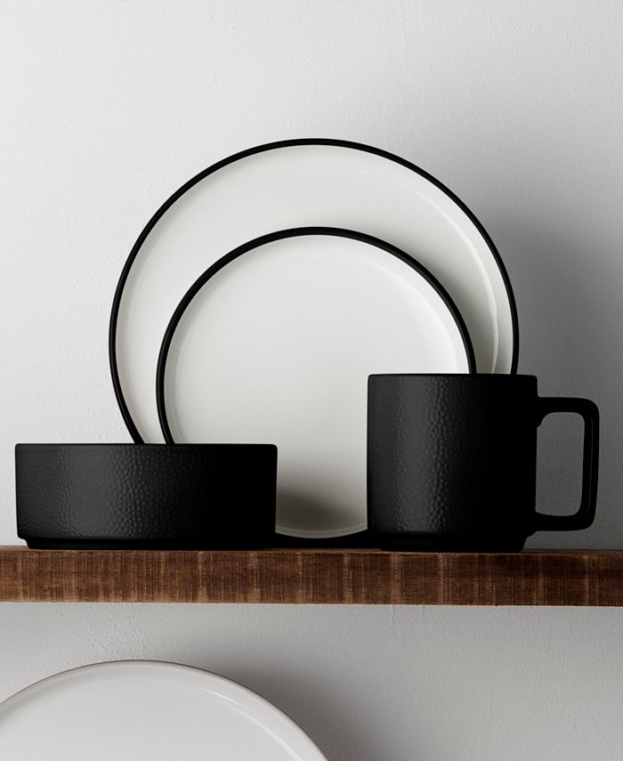 Noritake Colortex Stone Stax Mugs, Set of 4 - Macy's