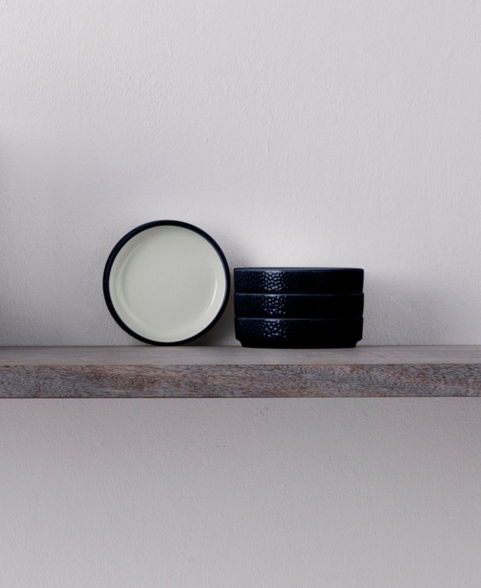 Noritake Colortex Stone Stax Mini Plates, Set of 4 - Macy's