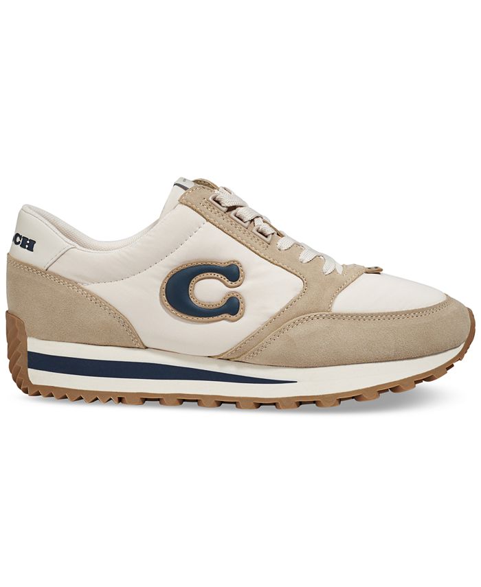 COACH Women's Runner "C" Lace Up Jogger Sneakers - Macy's