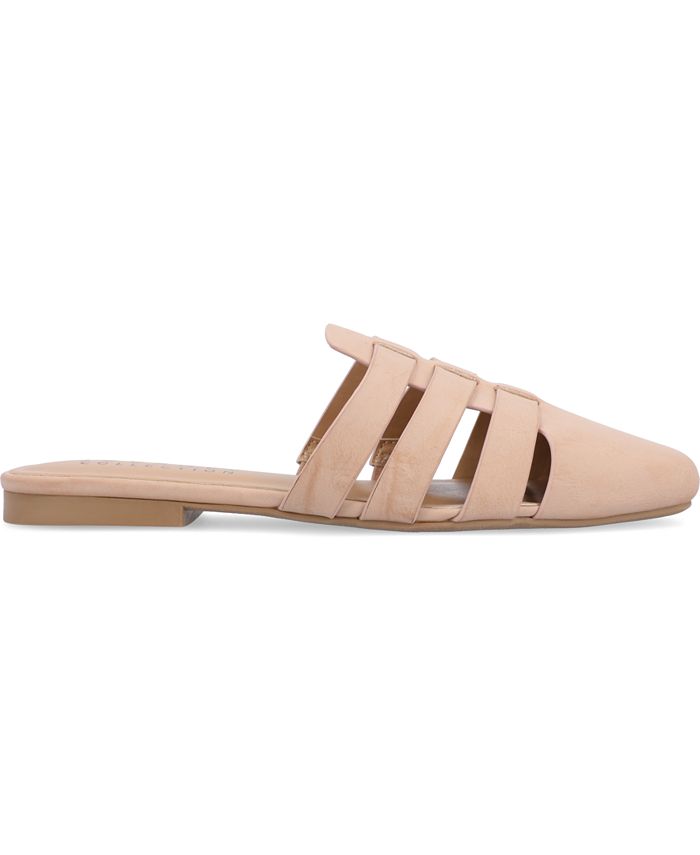Journee Collection Women's Jazybell Caged Slip On Mules - Macy's