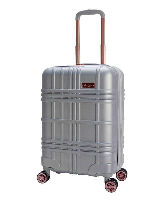 Jessica Simpson Jewel Plaid 3 Piece Hardside Luggage Set - Macy's
