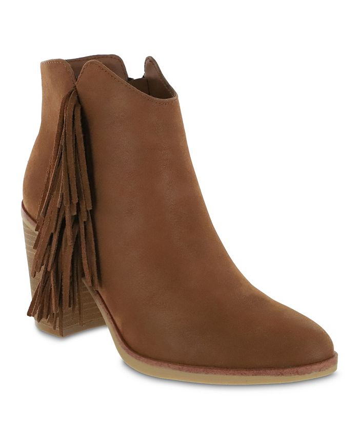 MIA Women's Cisco Pointed Toe Booties - Macy's
