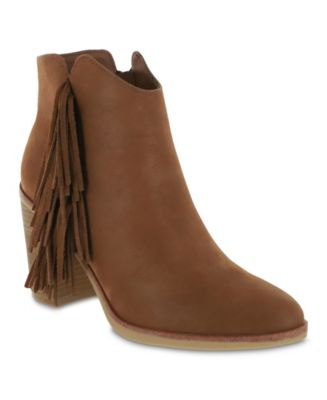 MIA Women's Cisco Pointed Toe Booties - Macy's