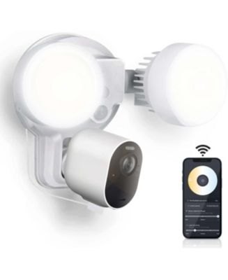 Wasserstein 3-in-1 Wired Smart Flood Light, Charger and Mount ...