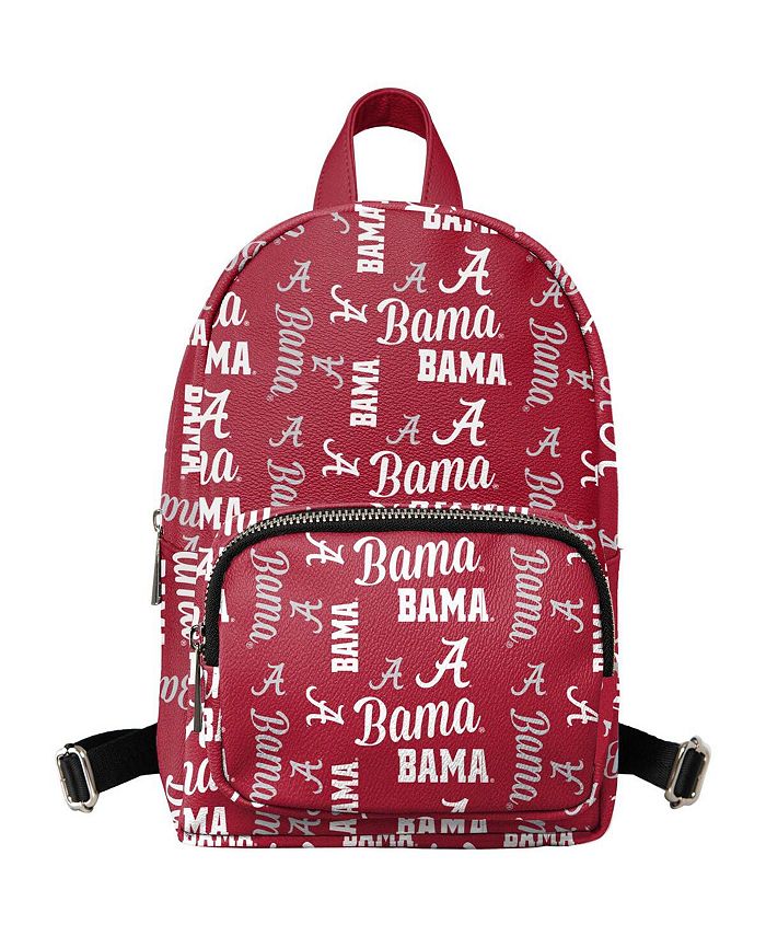FOCO Youth Girls Red Alabama Crimson Tide Repeat Brooklyn Mini Backpack ...