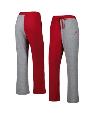 Women's ZooZatz Crimson, Gray Alabama Crimson Tide Colorblock Cozy Tri ...