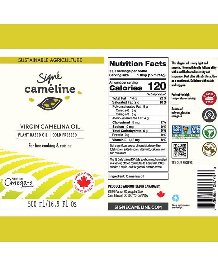 Signe Cameline Camelina Discovery Box by contains 1 x 250 ml Virgin ...