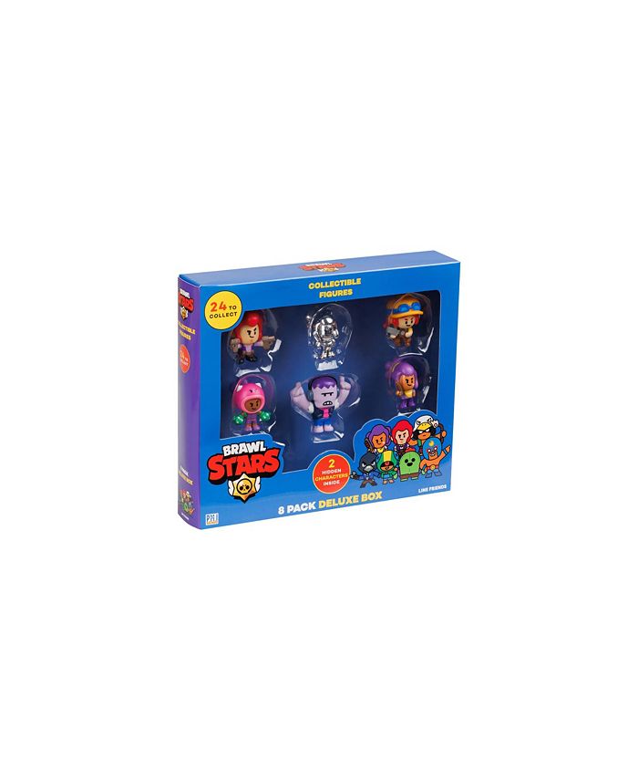 Brawl Stars 8PK Collectable Figure Deluxe Box Set - Macy's