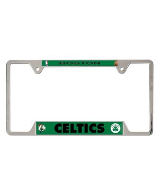 Wincraft Boston Celtics Chrome Plated Metal License Plate Frame - Macy's