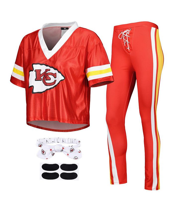 Jerry Leigh Women's Red Kansas City Chiefs Game Day Costume Set - Macy's