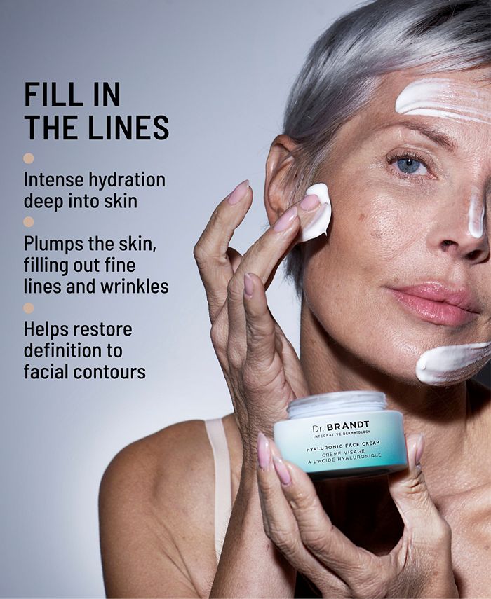 Dr. Brandt Needles No More Hyaluronic Face Cream, 1.7 oz. - Macy's