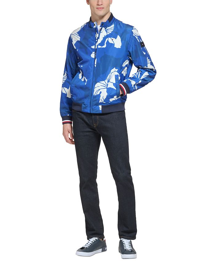 Tommy Hilfiger Men's Lightweight Spring Bomber Jacket - Macy's