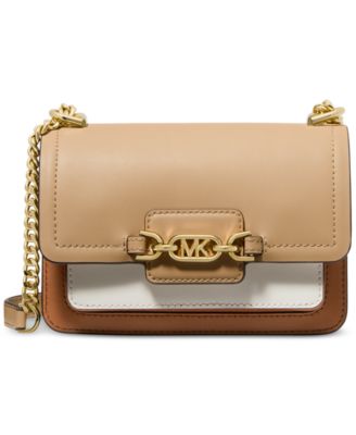 MICHAEL Michael Kors Heather Extra Small Leather Crossbody - Macy's