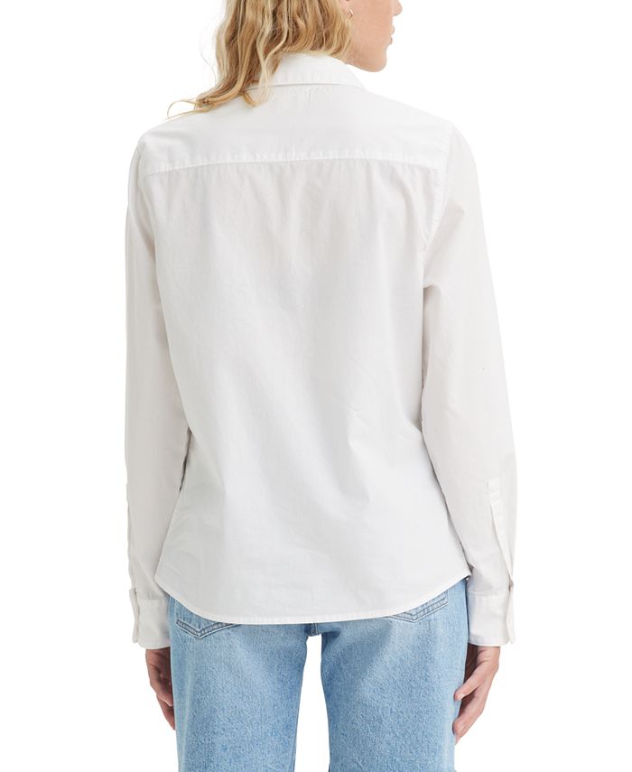 Levi's Women's Hemming Cotton Patch-Pocket Shirt - Macy's