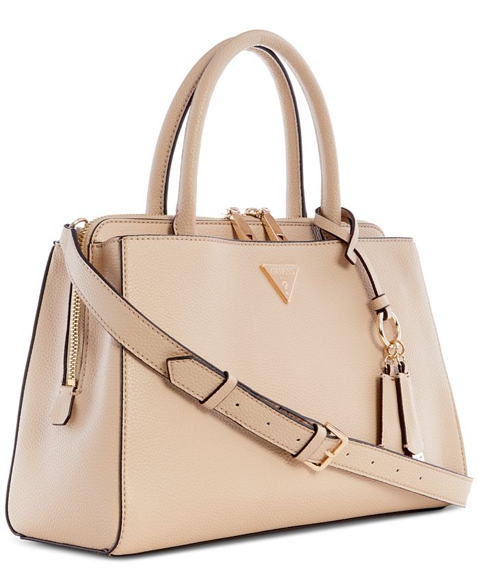 GUESS Emiliya Girlfriend Medium Top Zip Satchel - Macy's