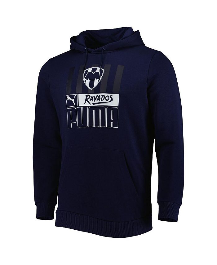 Puma Men's Navy CF Monterrey FtblCore Team Pullover Hoodie - Macy's