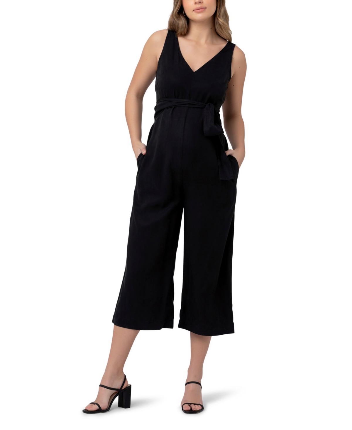 Click here for Ripe Maternity Maternity Naomi Tencel Jumpsuit - B... prices