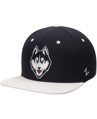 Men's Zephyr Navy, White UConn Huskies Z11 Snapback Adjustable Hat - Macy's