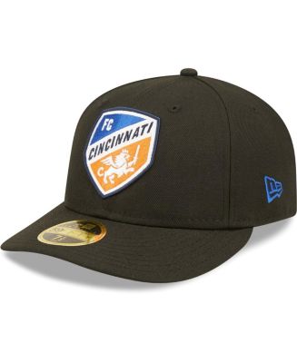 Men's New Era Black FC Cincinnati Primary Logo Low Profile 59FIFTY ...