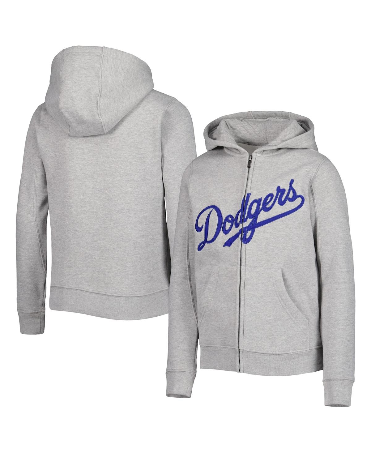Click here for Big Boys Heather Gray Los Angeles Dodgers Wordmark... prices