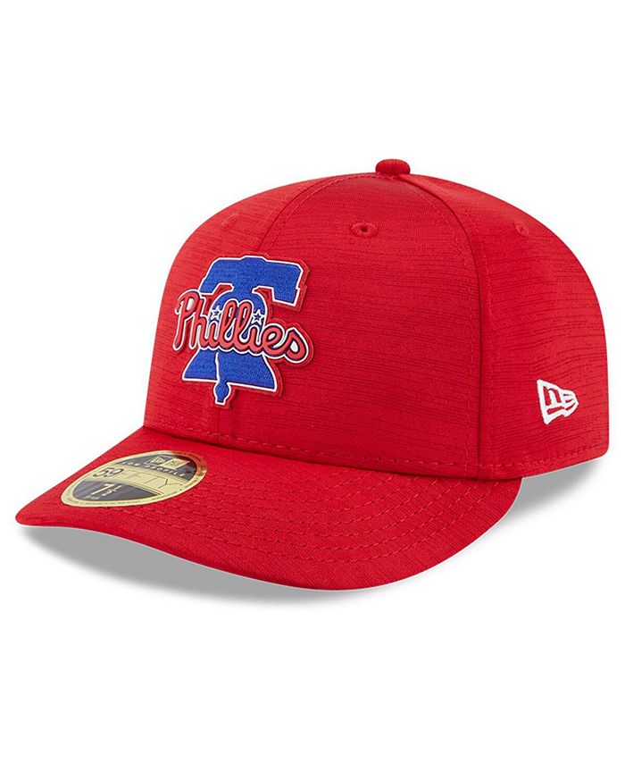 New Era Men's Red Philadelphia Phillies 2023 Clubhouse Low Profile ...