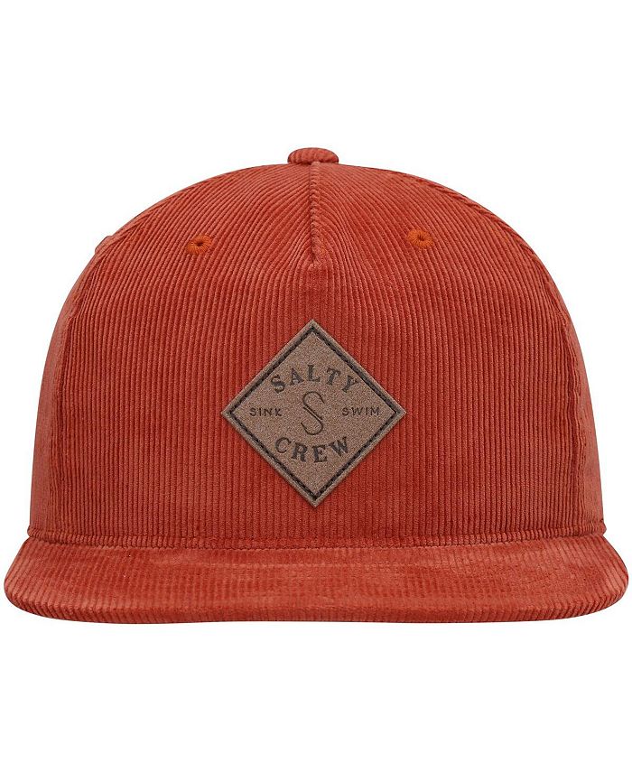 Salty Crew Men's Orange Tippet Corduroy Snapback Hat - Macy's