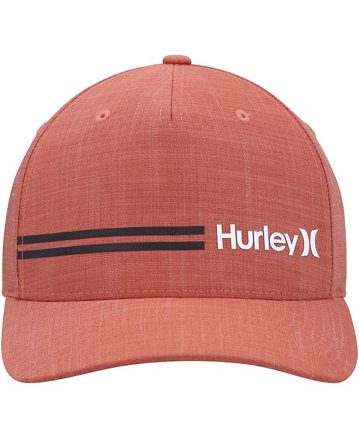 Hurley Men's Red H20-Dri Line Up Flex Hat - Macy's