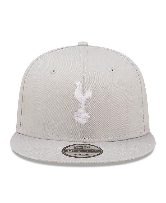 New Era Men's Gray Tottenham Hotspur Logo 9FIFTY Snapback Hat - Macy's