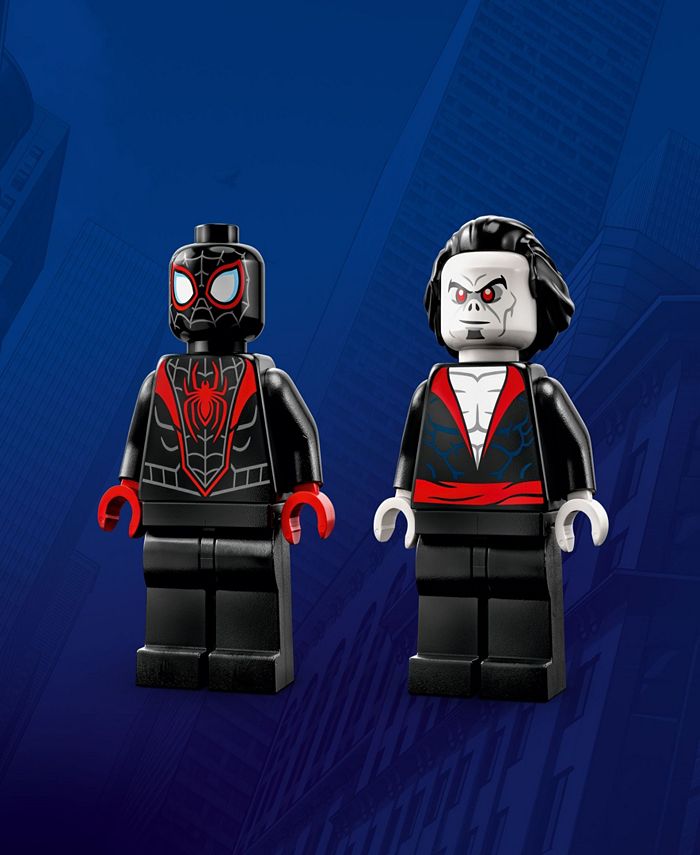 LEGO® Super Heroes Marvel Miles Morales vs. Morbius 76244 Toy Building ...