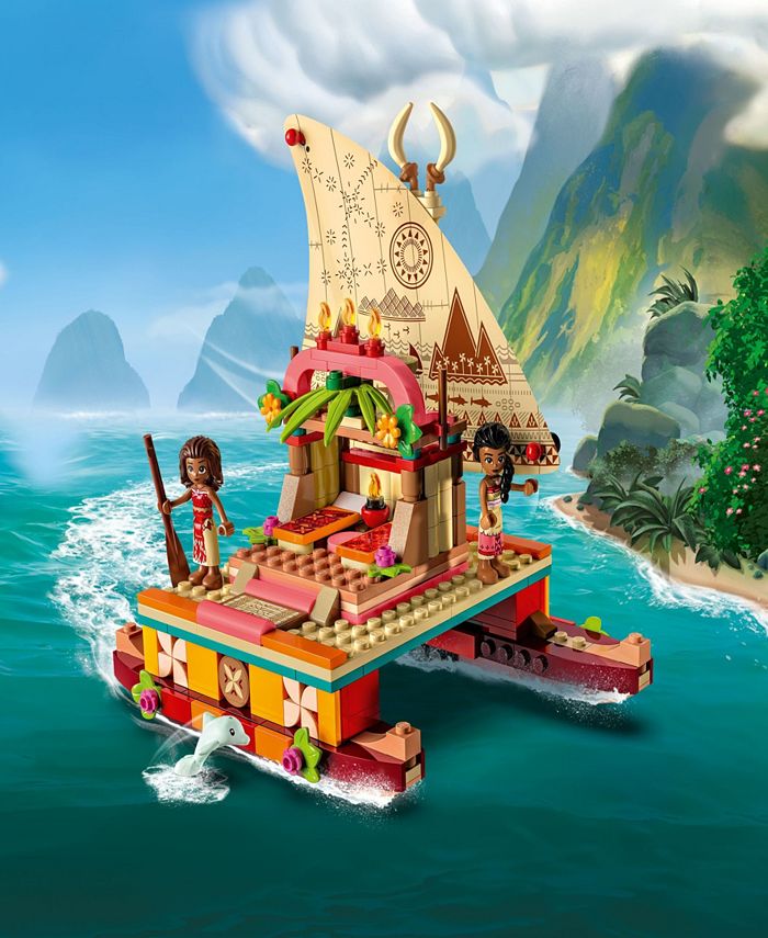 LEGO® Disney Moana's Wayfinding Boat 43210 Building Toy Set, 321 Pieces ...