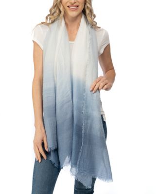 Vince Camuto Dip Dye Border Wrap Scarf - Macy's