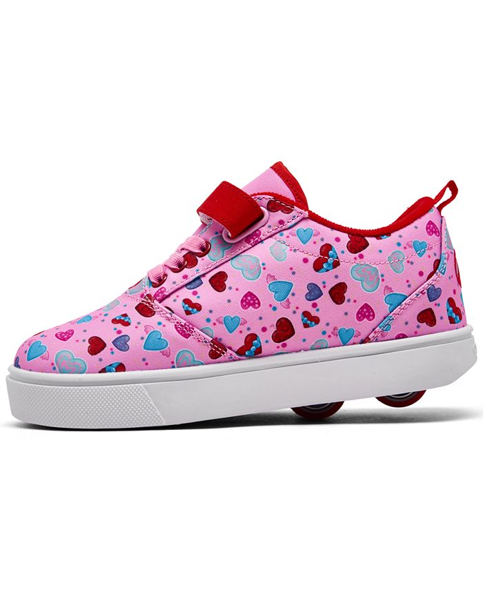 Heelys Little Girls Pro 20 Prints X2 Adjustable Straps Wheeled Skate ...