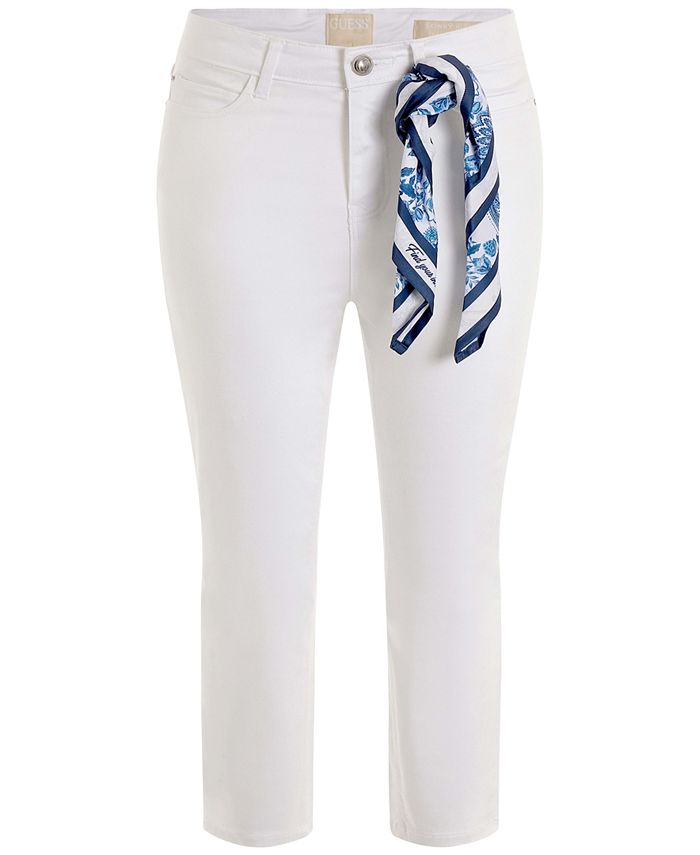 GUESS Women's 1981 High Rise Capri Jeans - Macy's