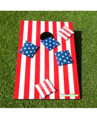 YardCandy Stars Stripes Wooden Cornhole 2 Piece Set - Macy's