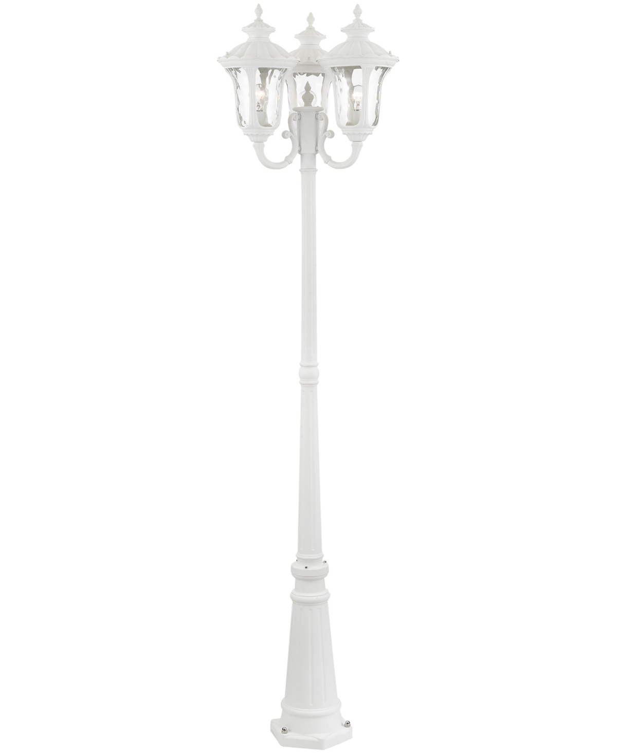 Click here for Livex Oxford 3 Light Outdoor Post Light - Textured... prices