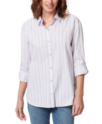 Gloria Vanderbilt Women's Amanda Button-Front Shirt - Macy's